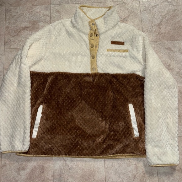 Simply Southern | Jackets & Coats | Simply Southern Cream And Gold ...
